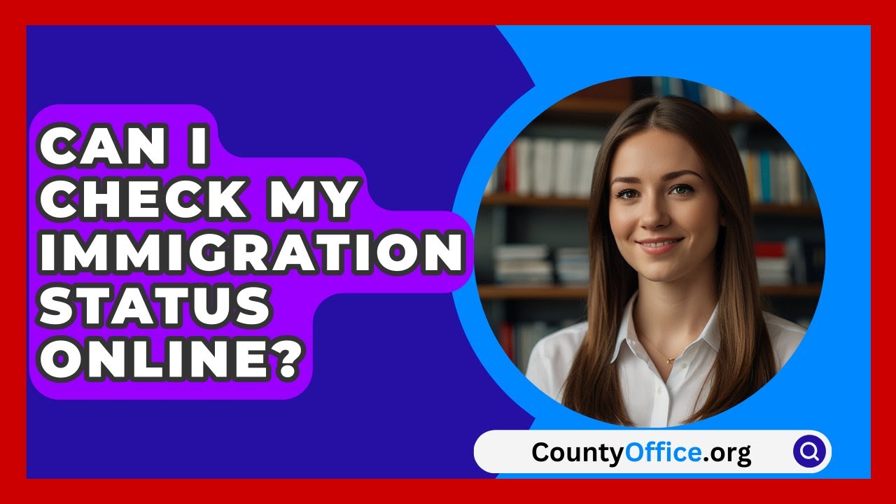 Can I Check My Immigration Status Online? - CountyOffice.org - YouTube