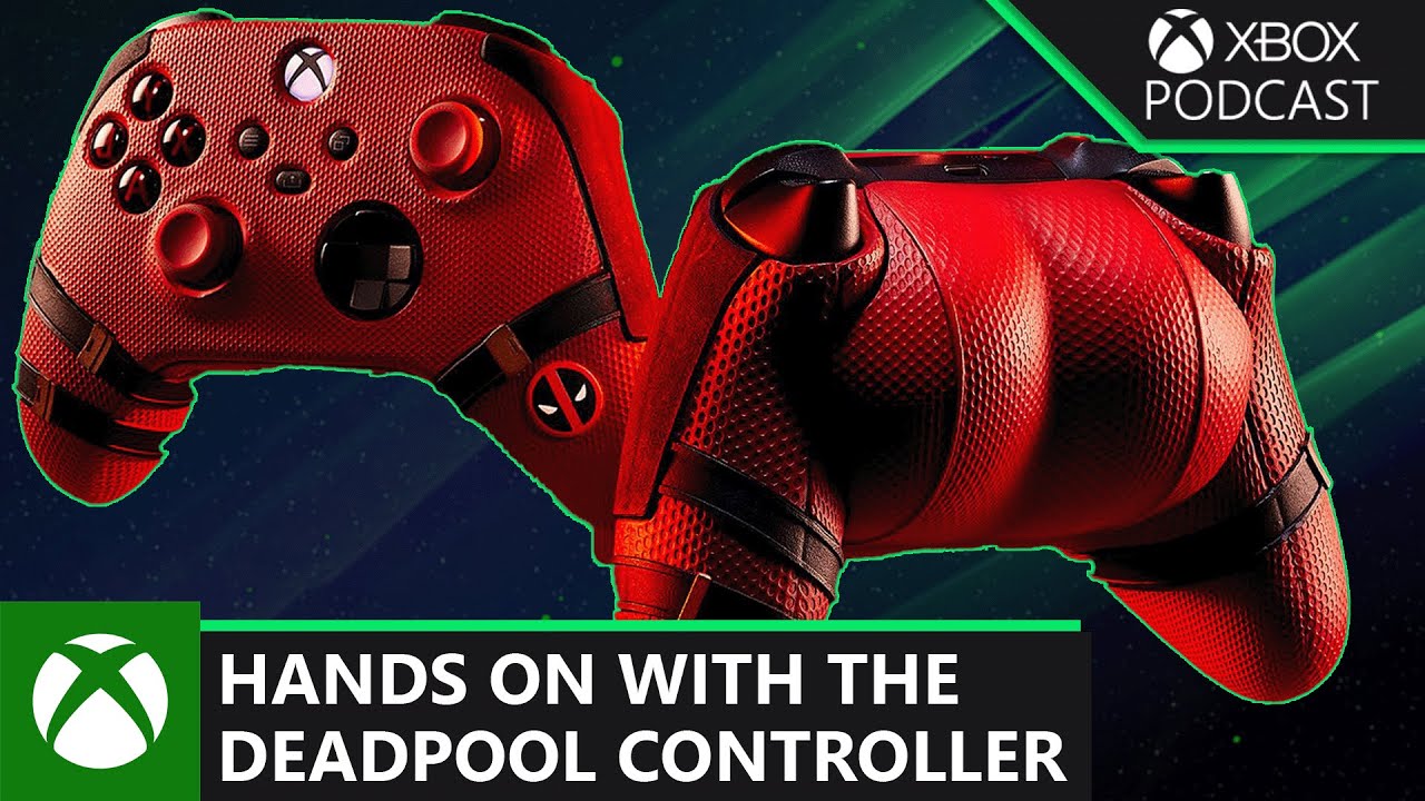 Hands on with THE Deadpool controller | Official Xbox Podcast - YouTube