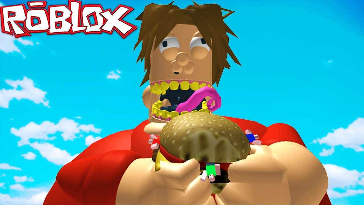 ESCAPE THE FAT GUY IN ROBLOX! (Roblox Eaten Alive) - YouTube