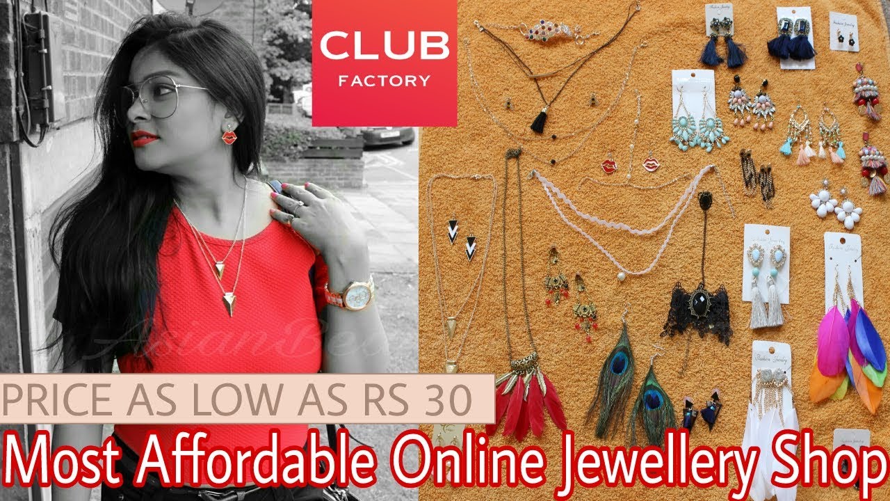 CLUB FACTORY Haul | Honest Review | Most Affordable Online JEWELLERY ...