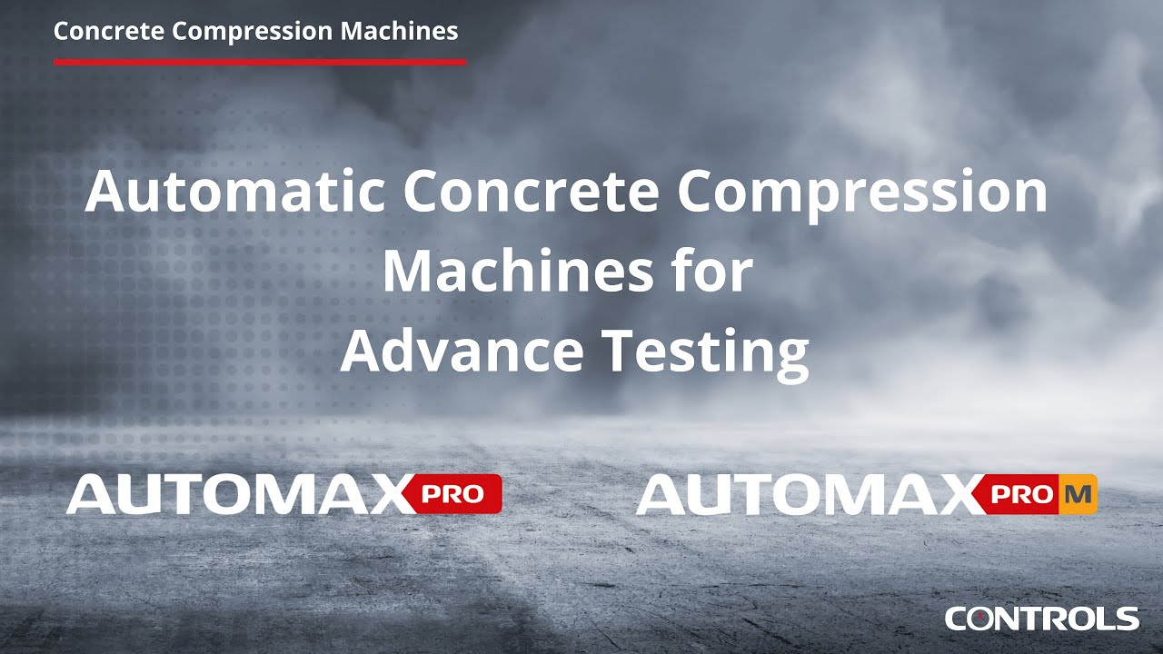 Automatic Concrete Compression Machines for Advance Testing - YouTube