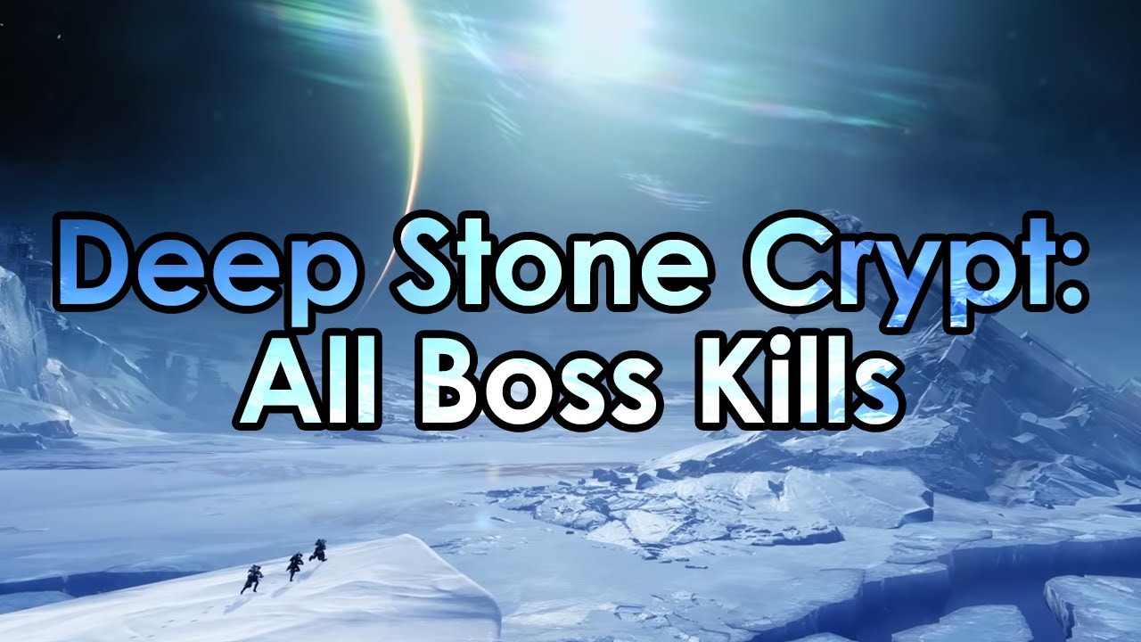 Destiny Beyond Light: All Deep Stone Crypt Boss Kills and Datto's 1st ...