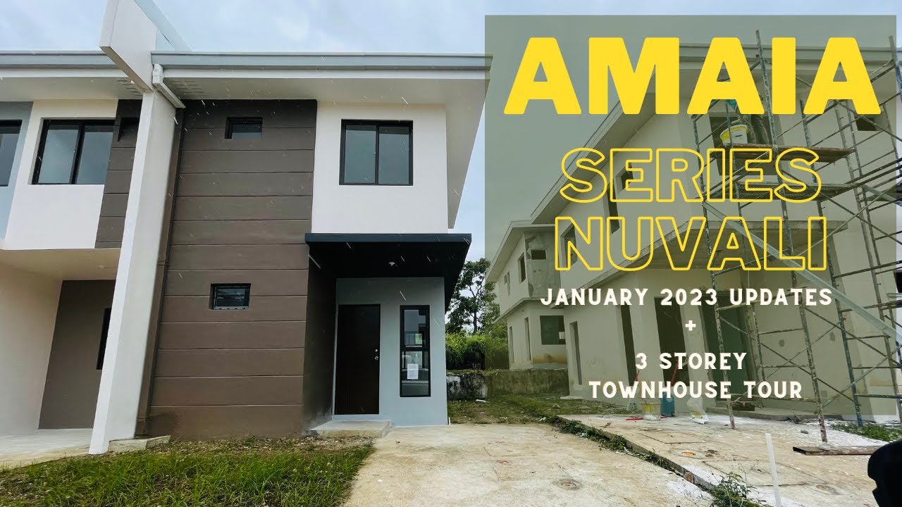 Amaia Series Nuvali Update January 2023 + Surprise Tour 3 Storey ...