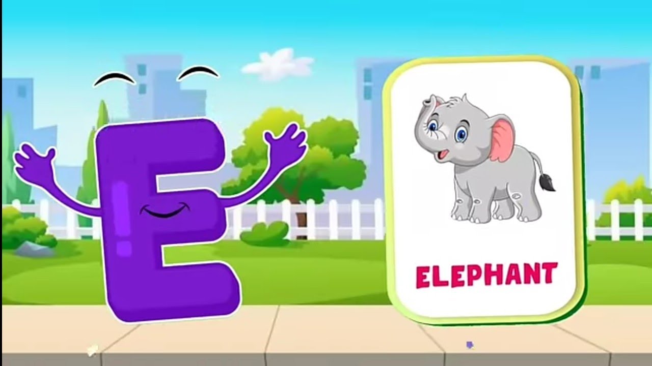 🐘🐘 abc junior junction || abc phonics for kids|| ABCD Learning video ...