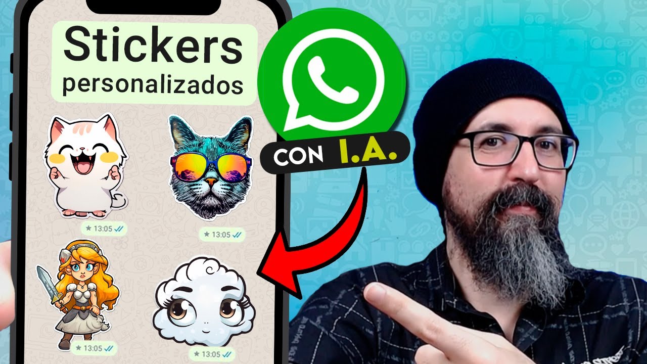 Como CREAR STICKERS para WHATSAPP con INTELIGENCIA ARTIFICIAL ...