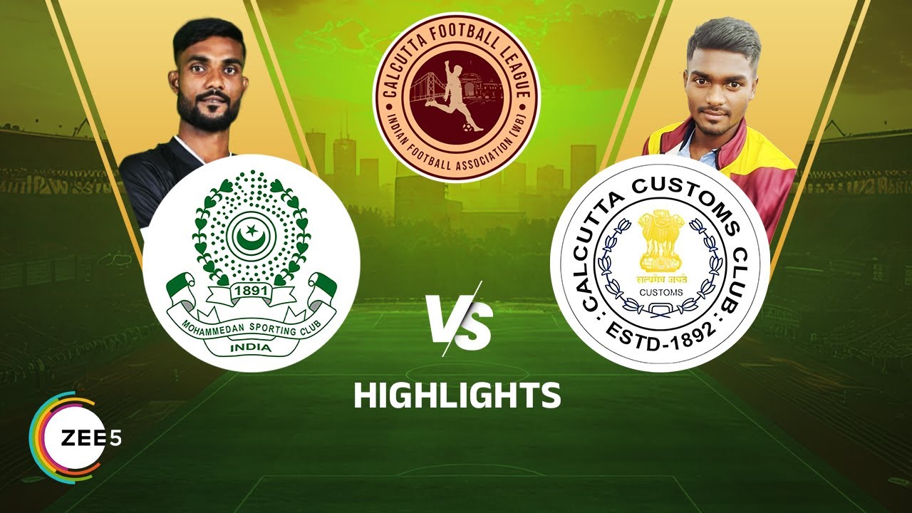 Mohammedan SC vs Calcutta Customs Club | Calcutta Football League ...
