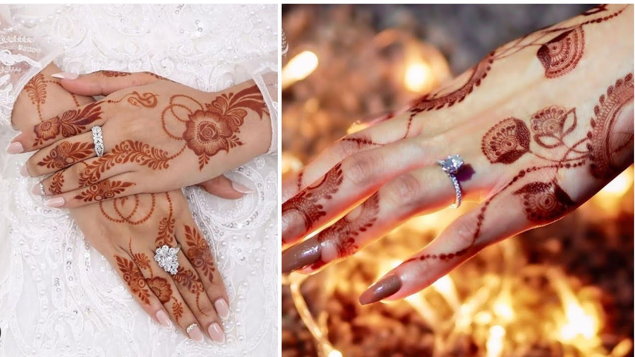 Beautiful Arabic,Gulf Mehndi designs - YouTube