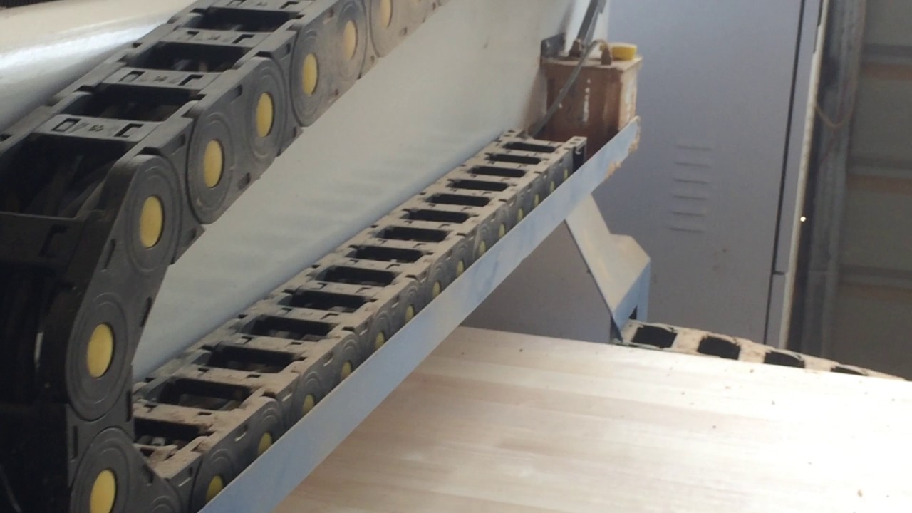 dust collector device,three head cnc router. - YouTube