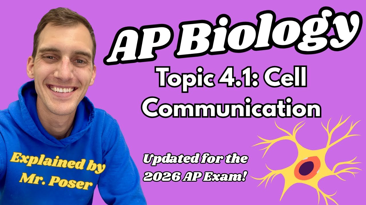 4.1 Cell Communication - AP Biology (Updated 2025-2026) - YouTube