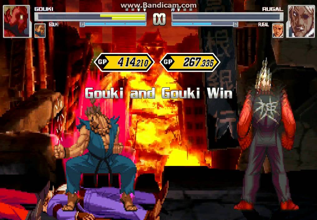 Mugen Akuma Shin Akuma VS Rugal God Rugal - YouTube