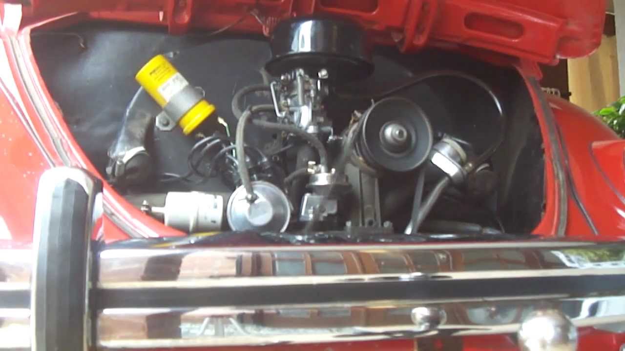 '74 beetle engine w/ trouble - YouTube