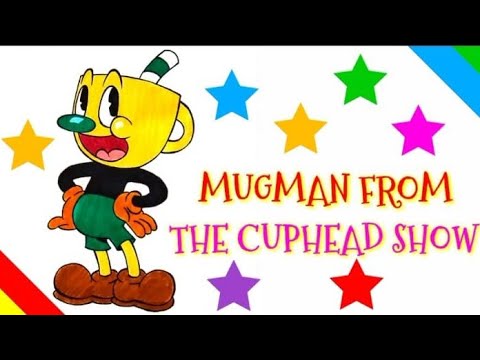 HOW TO DRAW MUGMAN FROM THE CUPHEAD SHOW ll EASY DRAWING ll ...