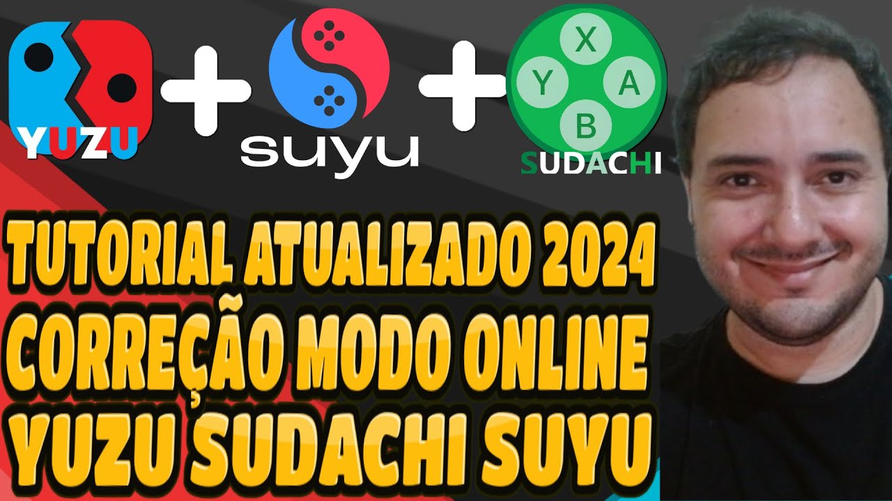 🔥 TUTORIAL Yuzu Sudachi Suyu Online Fix 🚀 Como Jogar ONLINE em 2024! 🎮 ...