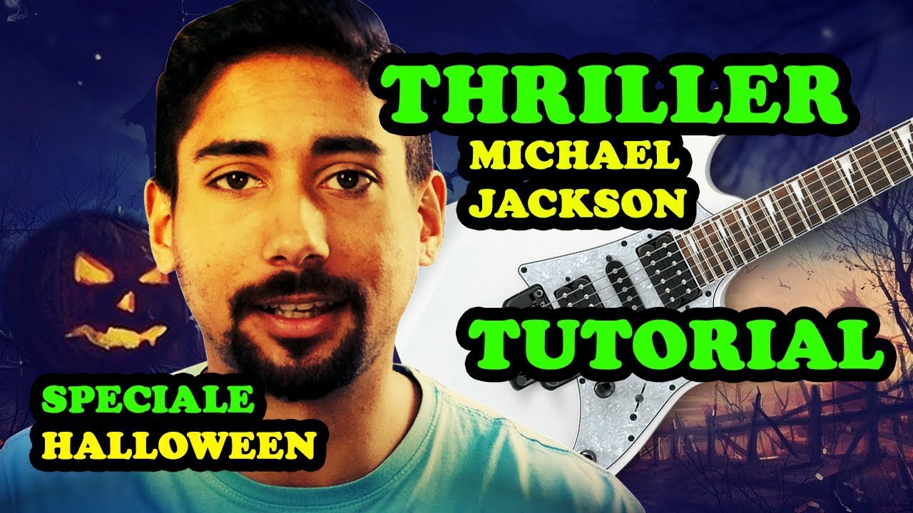 TUTORIAL di HALLOWEEN #1 🎸 Thriller - Michael Jackson - Loop Station ...