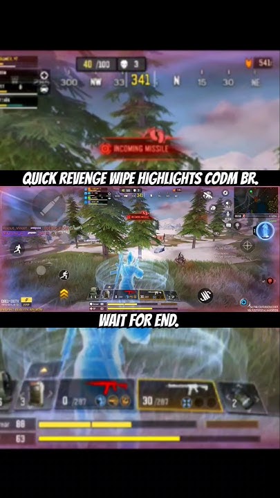 QUICK REVENGE WIPE HIGHLIGHTS CODM BR. #callofdutymobile #codmobile #codm #gaming #shorts #short ...