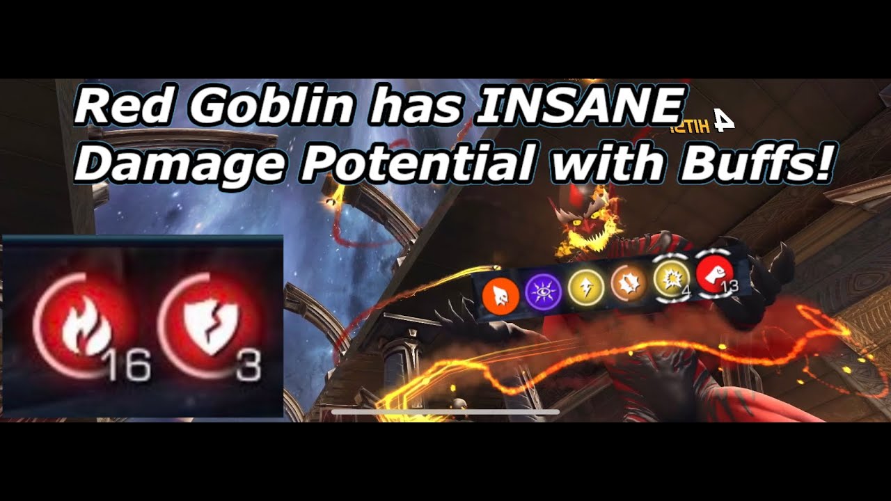 Red Goblins INSANE Damage Potential with Buffs! - YouTube
