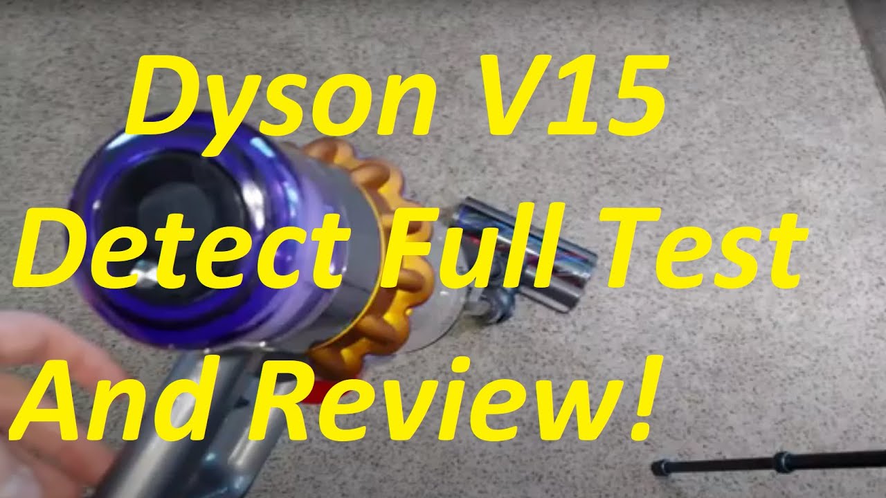 Dyson V15 Detect, Full Cleaning Demonstration and Performance Test🤩 ...