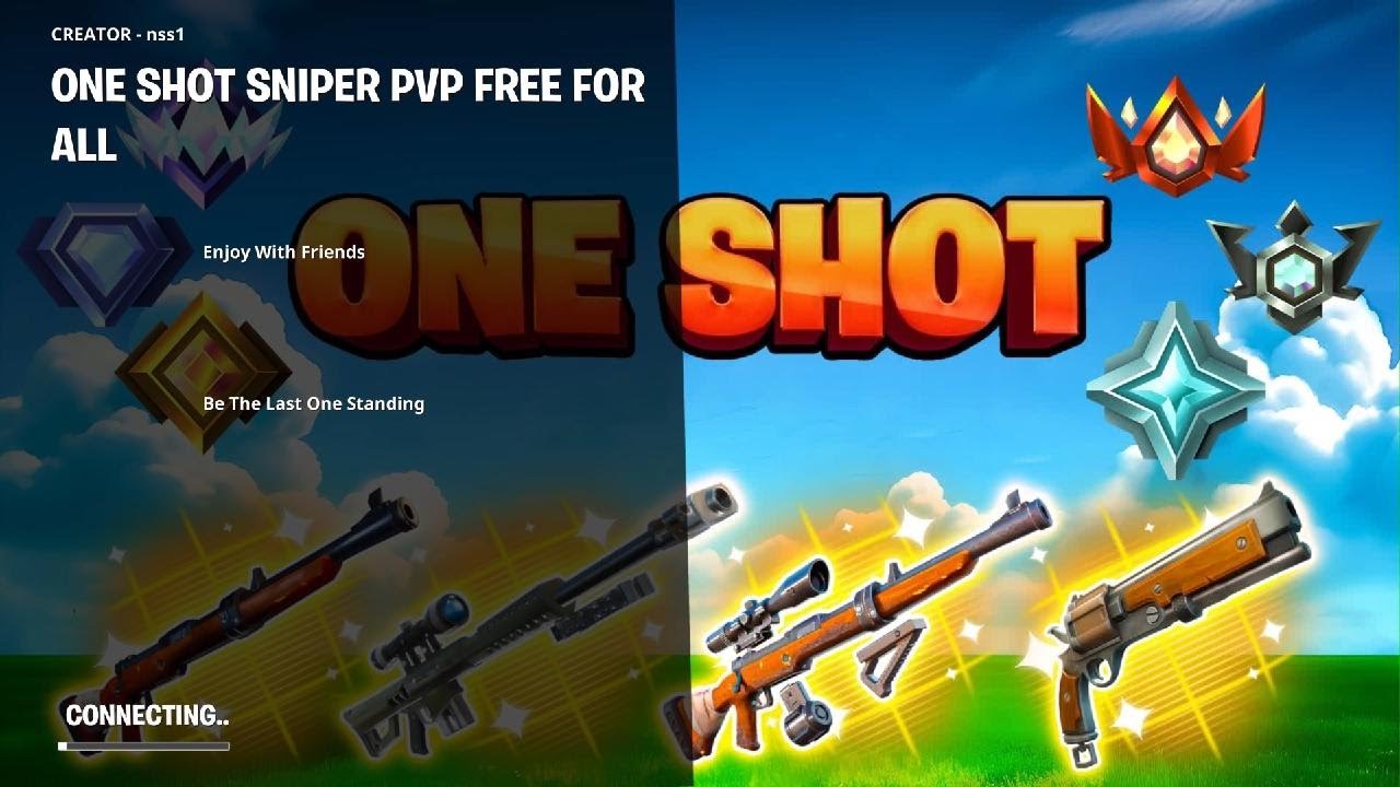 One Shot Fortnite playing with my friend - YouTube