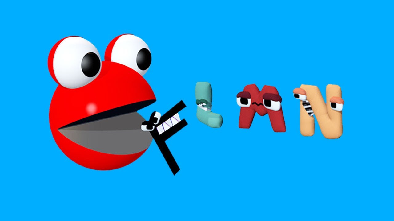 Alphabet Lore Band VS Pacman 6 New But it's Complete a to z - YouTube