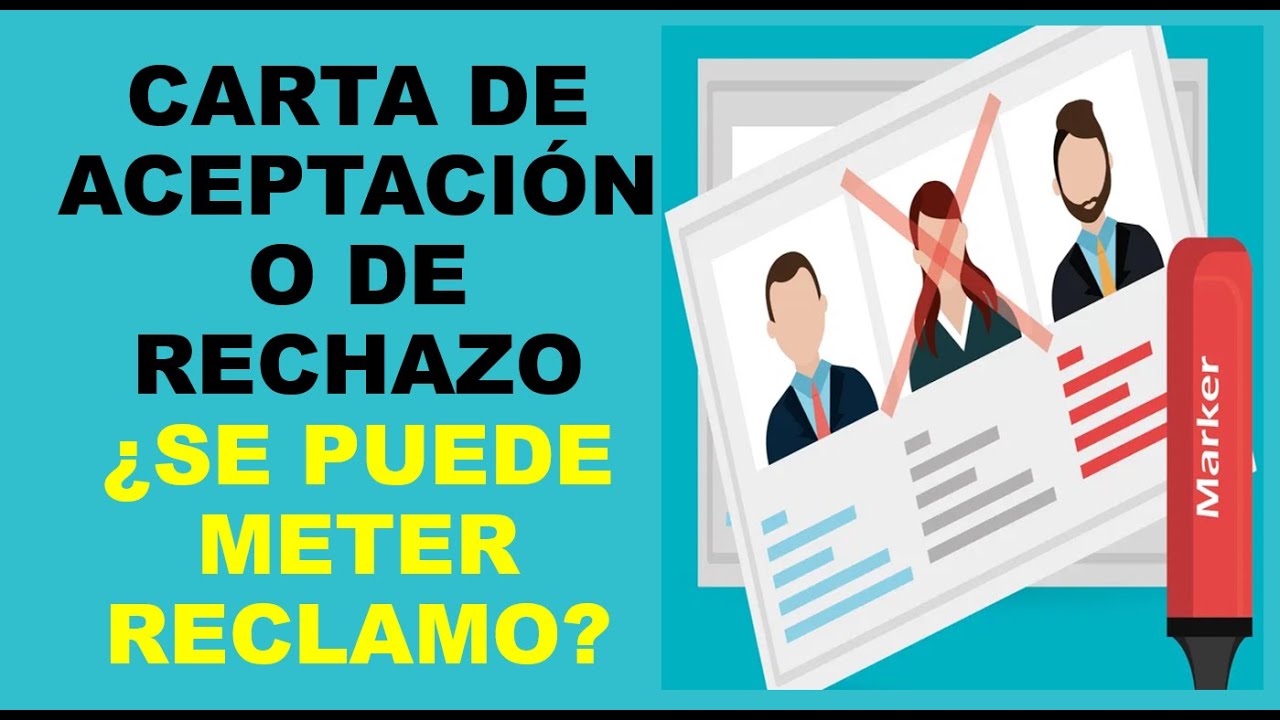 Soy Docente: CARTA DE ACEPTACIÓN O RECHAZO - YouTube