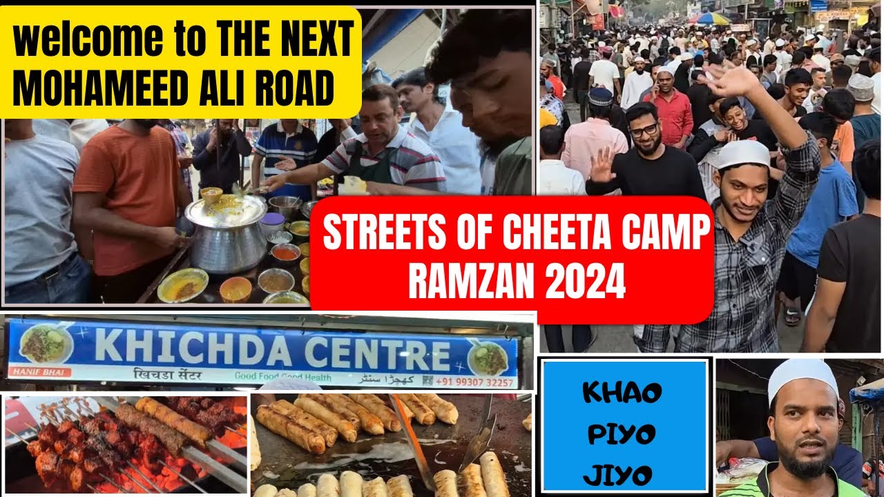 RAMZAN IFTAR AT CHEETA CAMP THE NEXT MOHAMMED ALI ROAD #mumbai #ramzan ...