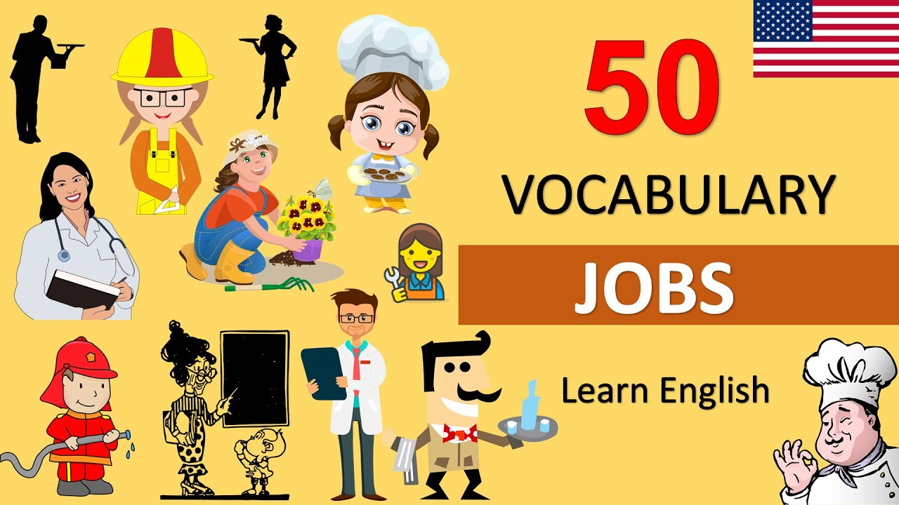 Jobs in English - Learn English for kids - English educational video ...