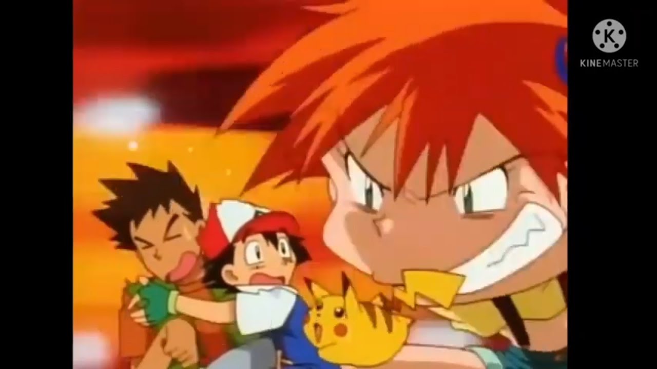 Pokémon.Misty angry face.😤😤😤😤😠😡😠😡🤬🤬🤬 - YouTube