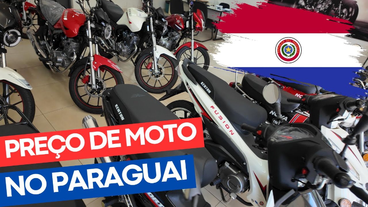 PREÇO de MOTO no PARAGUAI em PEDRO JUAN CABALLERO - YouTube