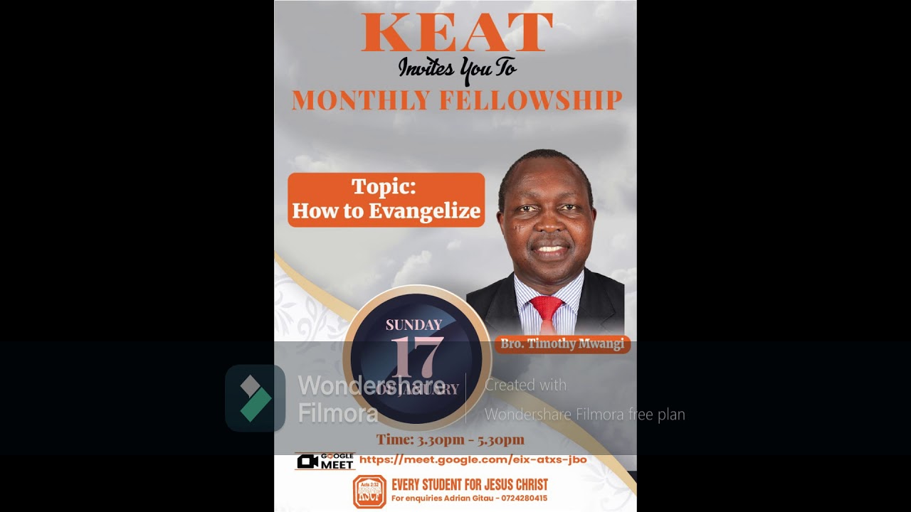 How to Evangelise by Dr Timothy Mwangi - YouTube