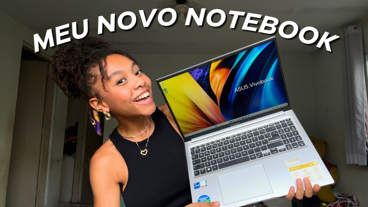 MEU NOVO NOTEBOOK!!! | Unboxing + review... 💻🩶🤗 - YouTube