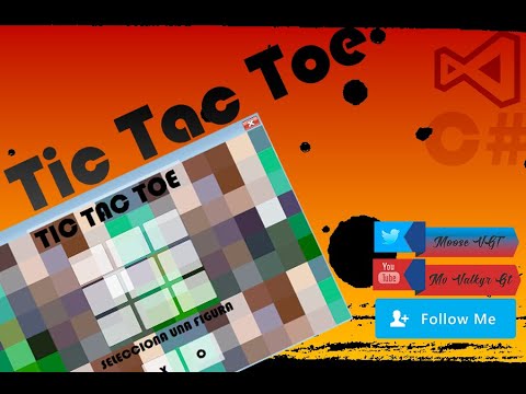 Tic Tac Toe 3x3 con Visual Studio 2019 - YouTube