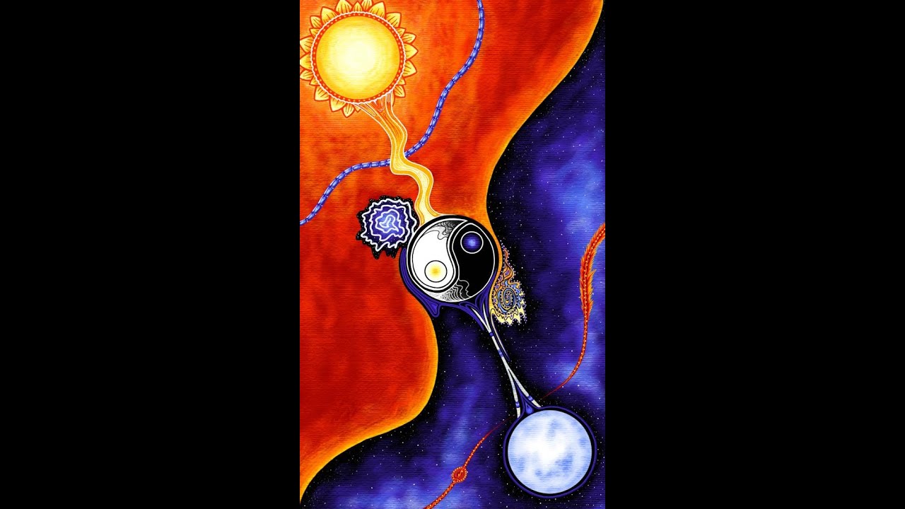 The Sun and The Moon - Digital Drawing Timelapse - YouTube