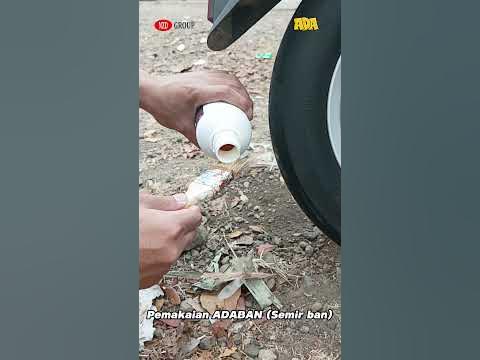 Pemakaian Semir ban ADABAN - YouTube