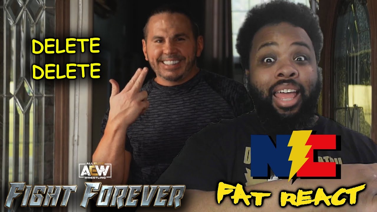 AEW Fight Forever Pre-Order Trailer REACTION!!! -The Fat REACT! - YouTube