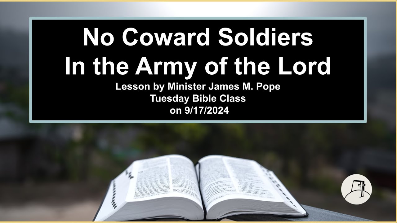 No Coward Soldiers in the Army of the Lord - YouTube