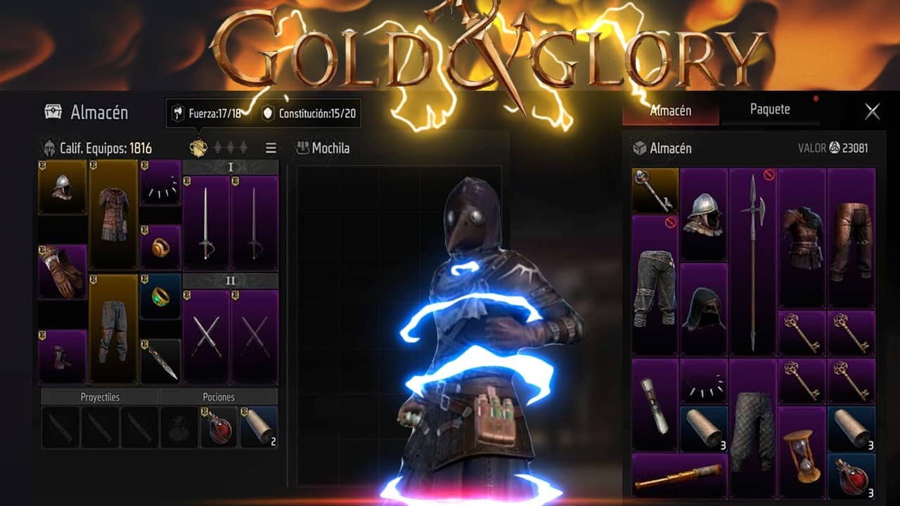 Como Farmear Mucho Oro Y Ampliar El Almaceamiento Gold And Glory Gameplay Youtube
