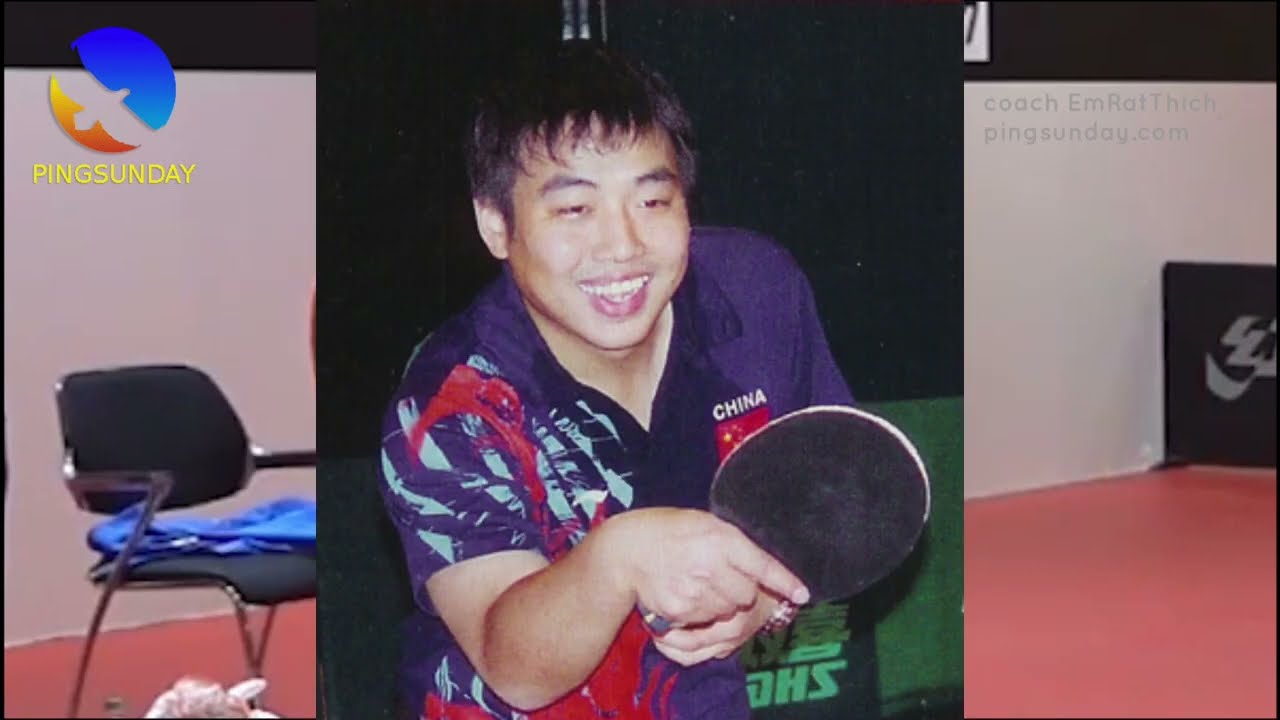 Fan Zhendong deals with fast serve of Liu Guoliang - YouTube