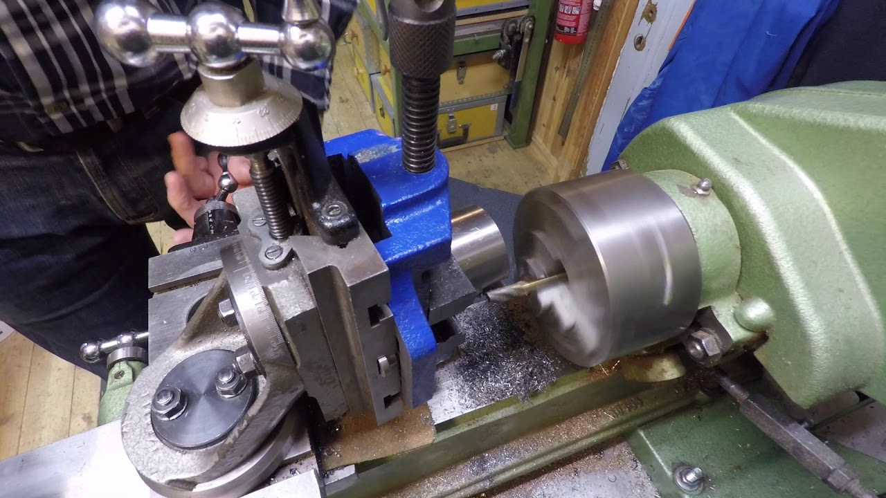 Homemade fly cutter - YouTube