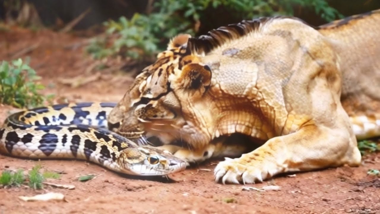 Warmth Trap#zoon#Wild animal#Animal wars#Animal world#Python#Tiger ...