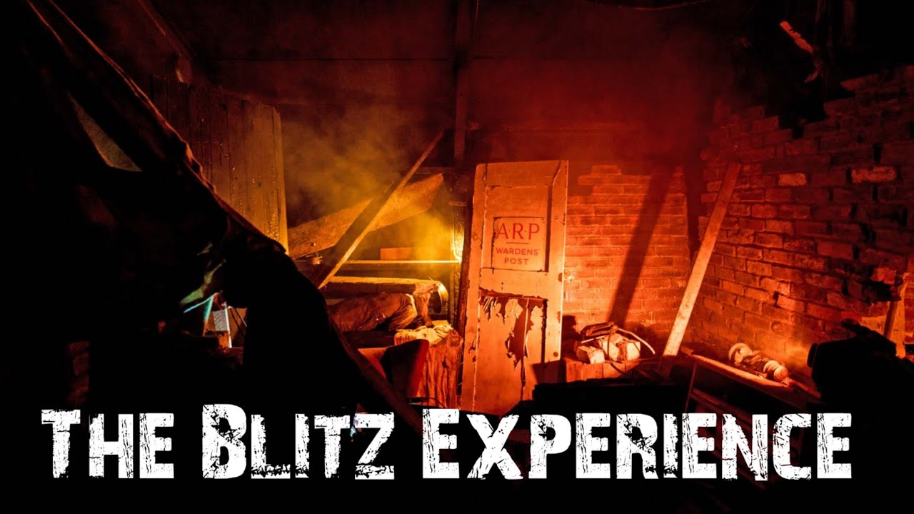 The London Blitz Experience | Eden Camp Modern History Museum - YouTube