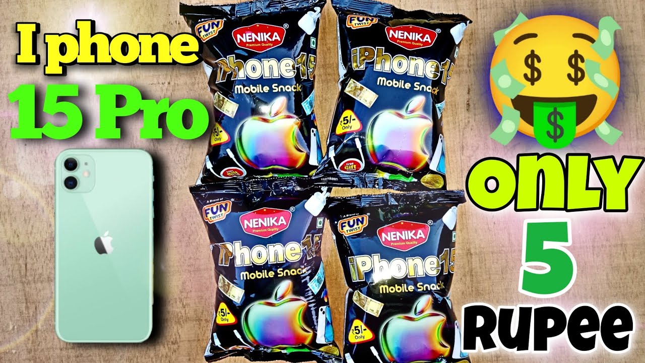 iPhone 15 Pro | Scnaks Opening Challenge 🤑 | Only 5 rupees - YouTube