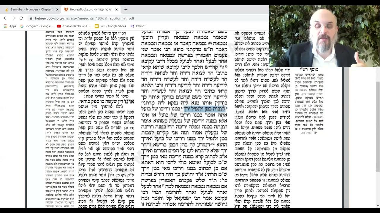 EACH WORD & LETTER IS SIGNIFICANT Talmud Sotah #225 28a(3) | Rabbi Levi Y. New - YouTube