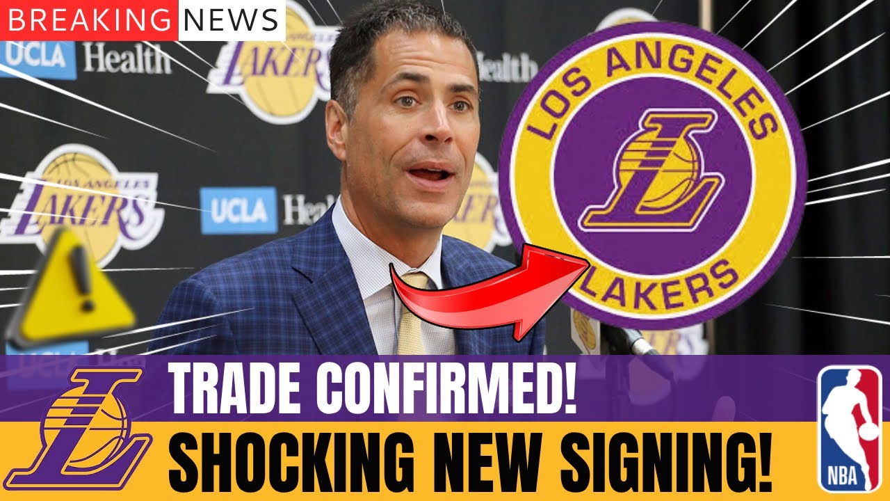 😱 SHOCKING TRADE CONFIRMED, THIS CHANGES EVERYTHING! Los Angeles Lakers ...