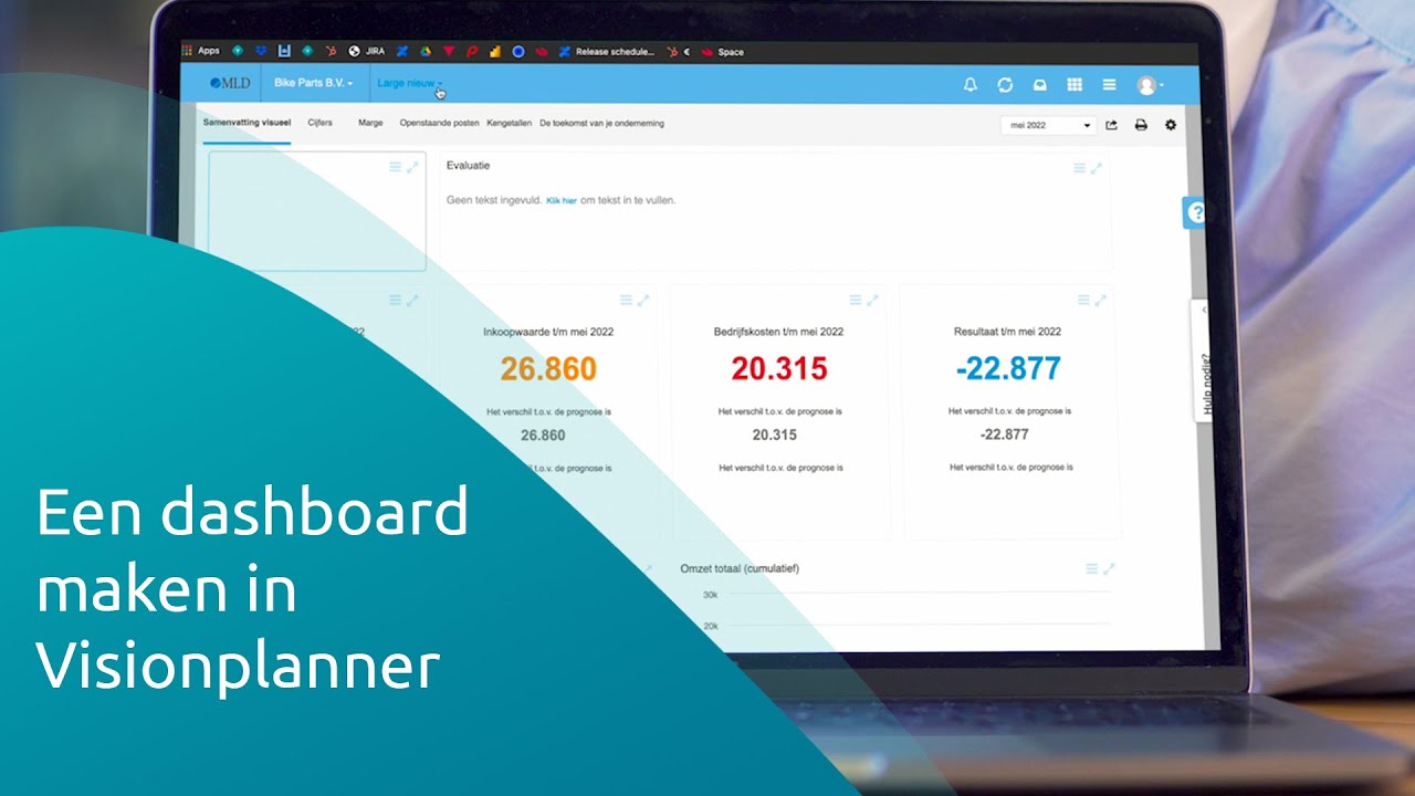 Een dashboard maken in Visionplanner - YouTube