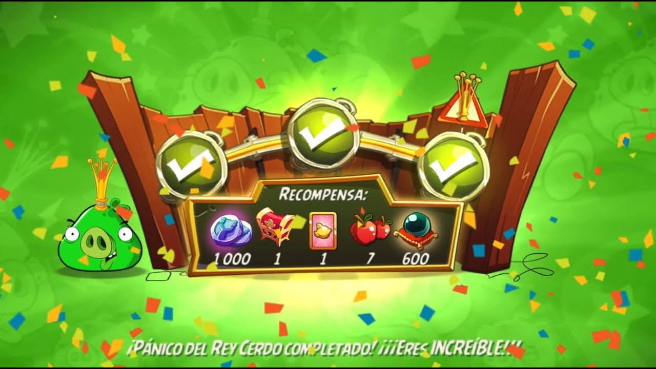 Angry Birds 2 - King Pig Panic (Pánico del rey cerdo) - 09/06/2025 ...