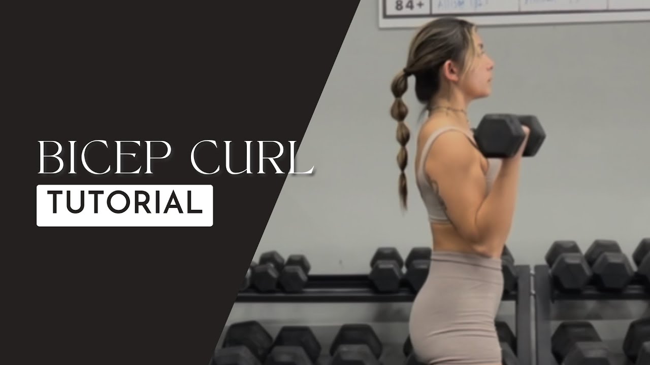 HOW TO: Bicep Curl - YouTube