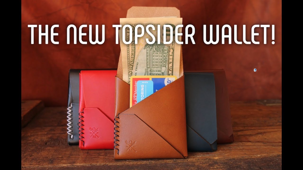 The New Topsider and Houbei Minimalist Wallets - YouTube