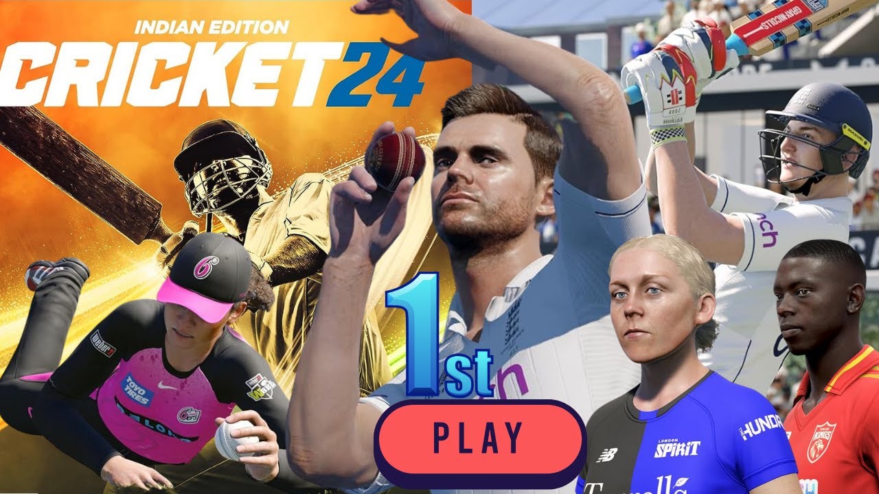 Cricket 24 Indian Edition 1st Look, Gameplay & Glitches - My User ...