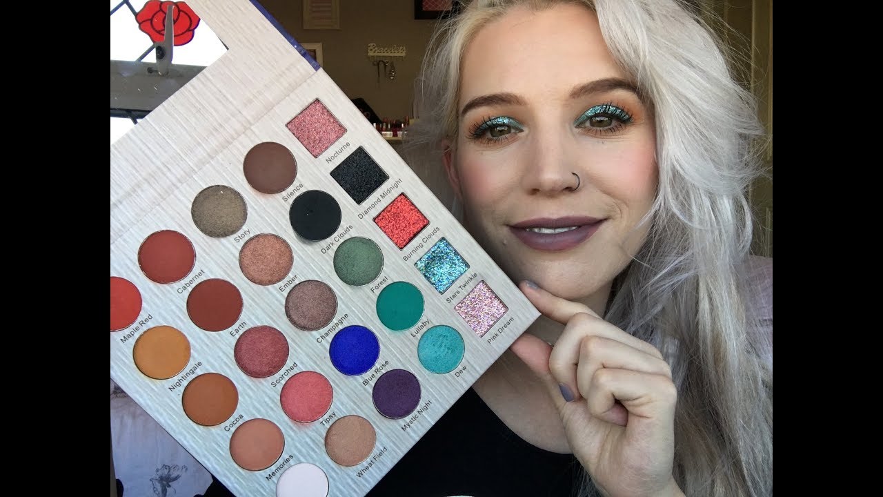 WOW Amazing Eyeshadow Palette *ALERT* Trying Delanci Make Up for the ...