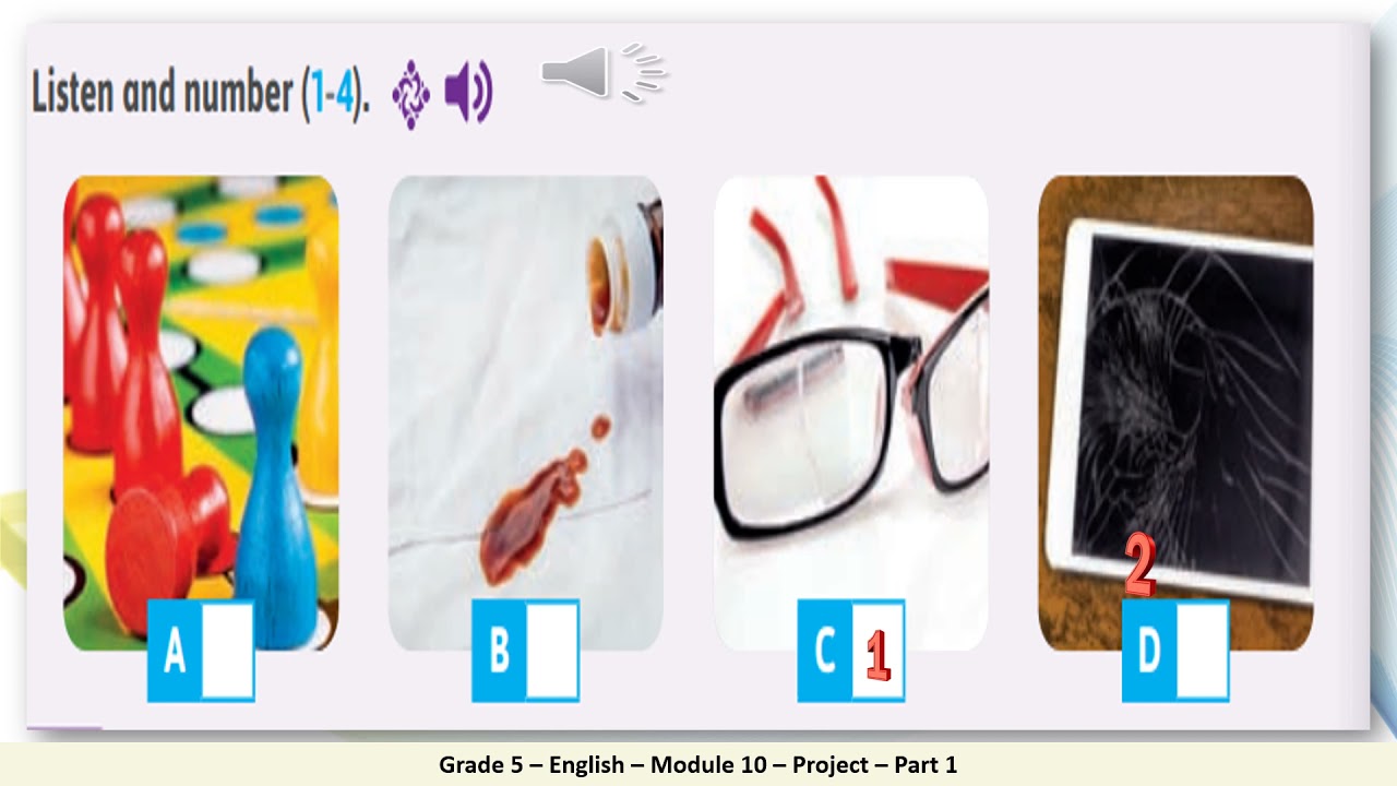 Grade 5 English Module 10 Project Part 1 - YouTube